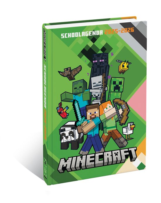 Minecraft Schoolagenda - 2025-2026 | bol