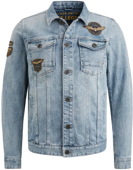 PME Legend - Vest - Maat XL - Mannen - SBT Summer Blue - katoen | bol