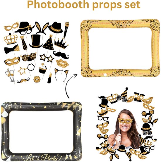 Daily Essentialz Photobooth Props - Photobooth Frame - Photobooth ...