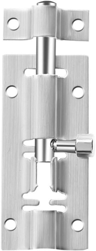 Deurgrendel van hout 1 stuk schuifdeurslot met roestvrij stalen ...