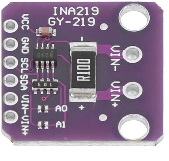 Stroomsensormodule GY INA219 I2C-interface, 5 stuks | bol