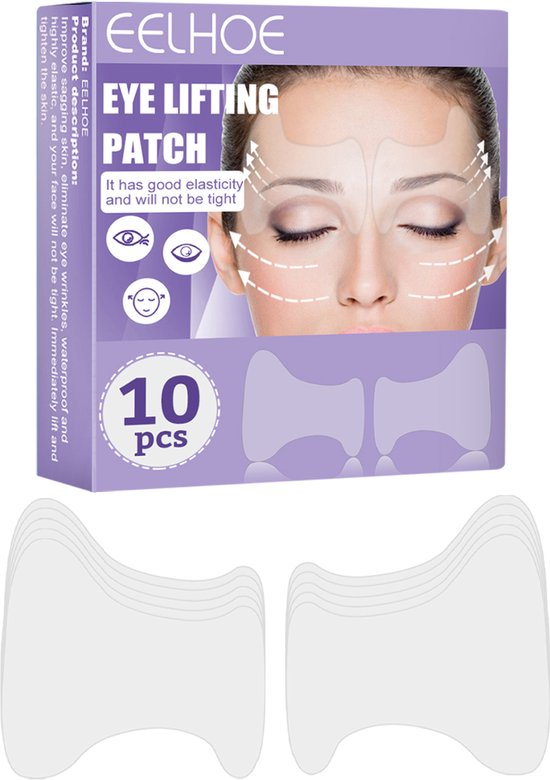 Oogliftpleister, vermindert fijne lijntjes en wallen onder de ogen ...