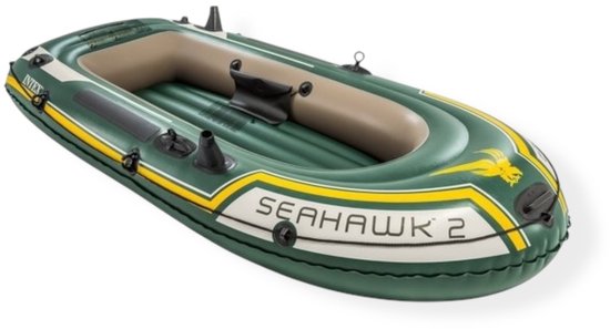 Intex Seahawk 2 - Opblaasboot 2 Personen - Opblaasbare Boot | bol