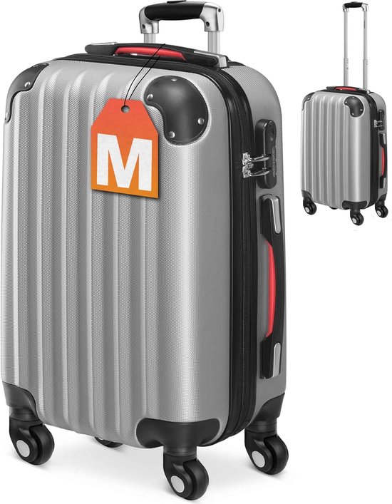 Harde Reis Koffer met 4 Wielen - Licht & Sterk - Telecopisch Handvat ...