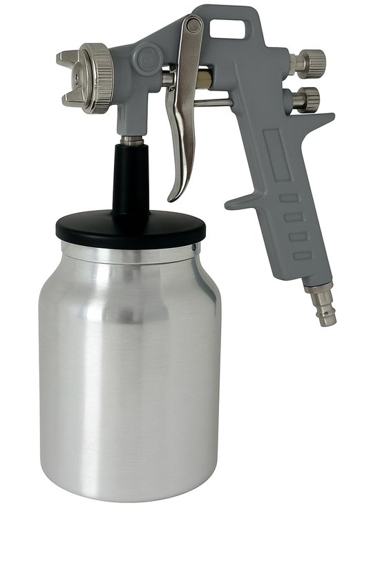 Criko Verfspuit voor Compressor – Verfpistool met 1L Zuigbeker ...
