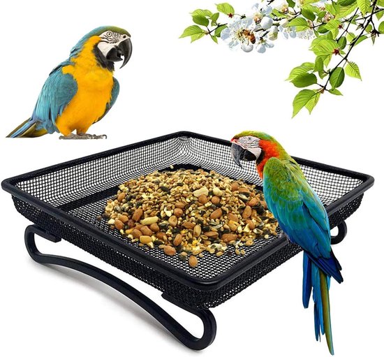Voederschaal van fijn gaas voor wilde vogels | bol