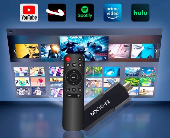 Streaming Box Android TV 4K UHD | Google TV HDMI Stick | 1GB RAM | Chromecast... | bol