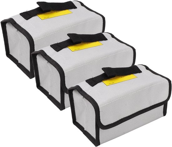 Lipo Battery Case Veilig Ritsvak Voor 3 stuks Lipo Batterijen Met ...