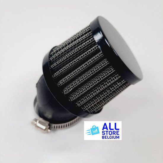 POWER LUCHTFILTER 45° ZWART | bol