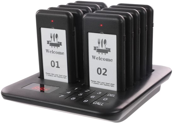 PS - Oproepsysteem - Restaurant Pager - Snel oplaadbaar - Modern... | bol
