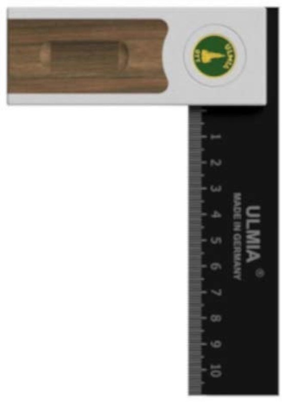 ULMIA Hoek Alu-Line poot l.150mm handgreep l.105mm verstelbaar al... | bol
