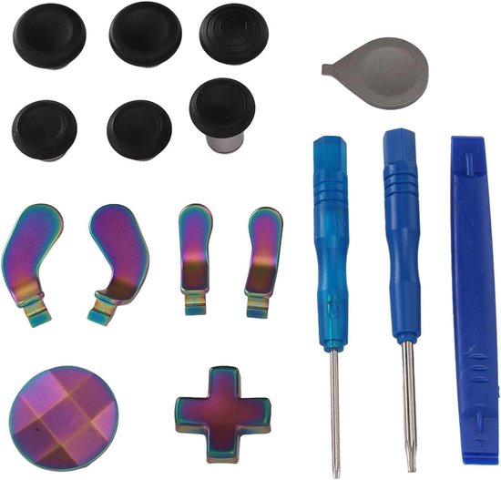 Metalen 13-in-1 Swap Thumbsticks Peddels D-pads voor Xbox Elite ...
