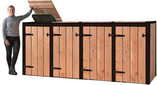 Containerombouw Nina | Kliko Ombouw Vierdubbel | Containerberging ...