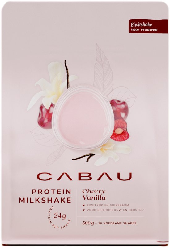 Cabau Protein Milkshake - Romige Eiwitshake met 24g Eiwit & Slechts 115 ...