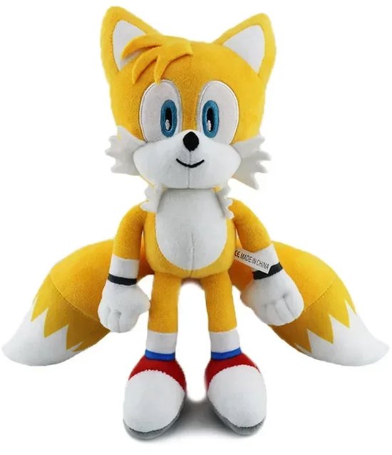 SayKar Sonic Knuffel - Speelgoed Voor Kinderen - Tails 30cm | bol