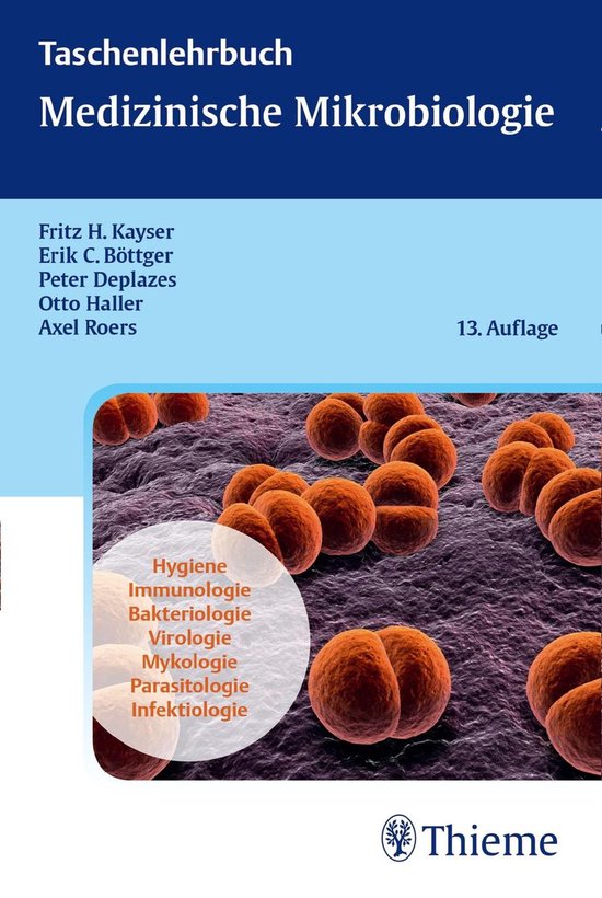 Taschenlehrbuch Medizinische Mikrobiologie (ebook), Fritz H. Kayser | 9783131682536 |... | bol.com