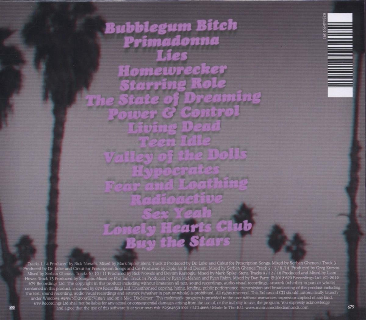 Electra Heart (Deluxe Edition), Marina and the Diamonds | CD (album ...