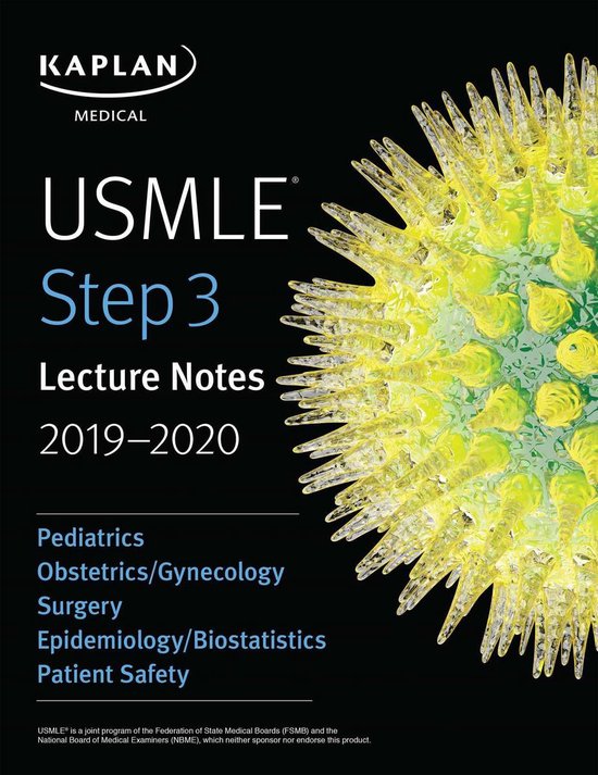 USMLE Step 3 Lecture Notes 2019-2020: Pediatrics, Obstetrics/Gynecology ...
