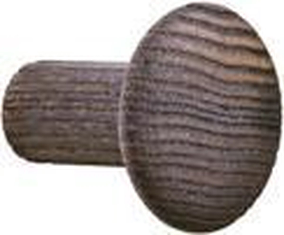 Ophang haak hout/lila | bol.com