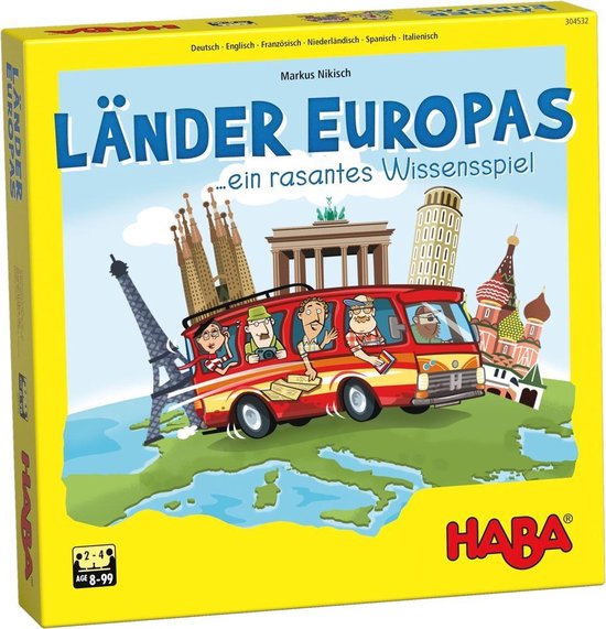 Haba Spel Landen Van Europa (du) | Games | bol