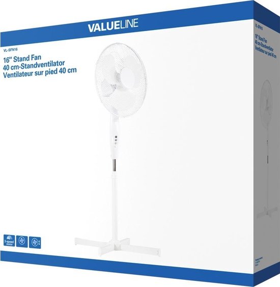Valueline VL-SFN16 ventilator | bol