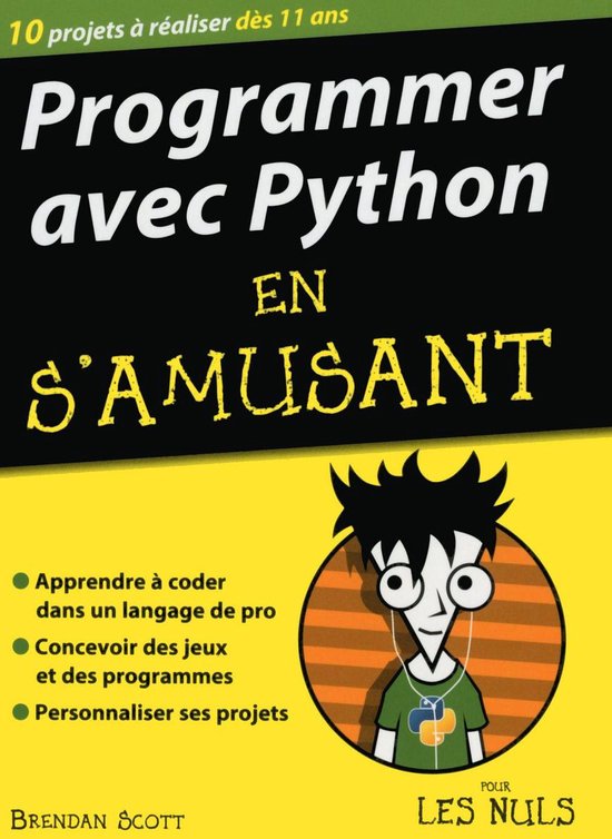 Mégapoche pour les nuls - Programmer avec Python en s'amusant mégapoche Pour les Nuls... | bol.com