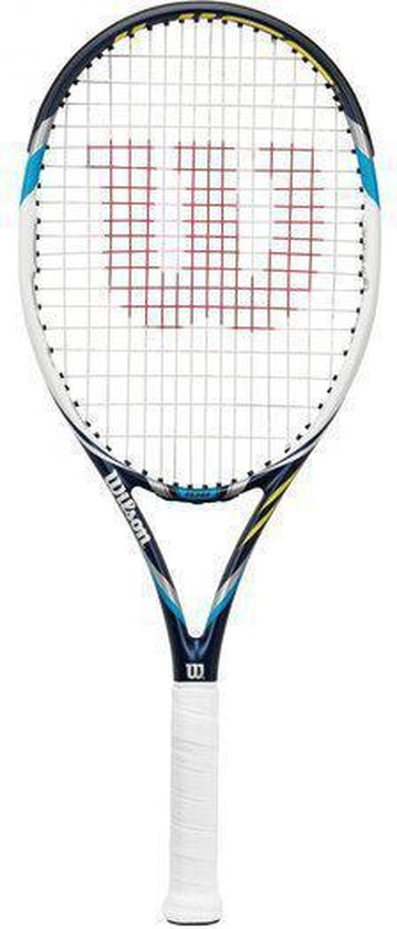 Wilson Juice 108 - Tennisracket - Beginner - L3 - Wit/ Blauw | bol.com