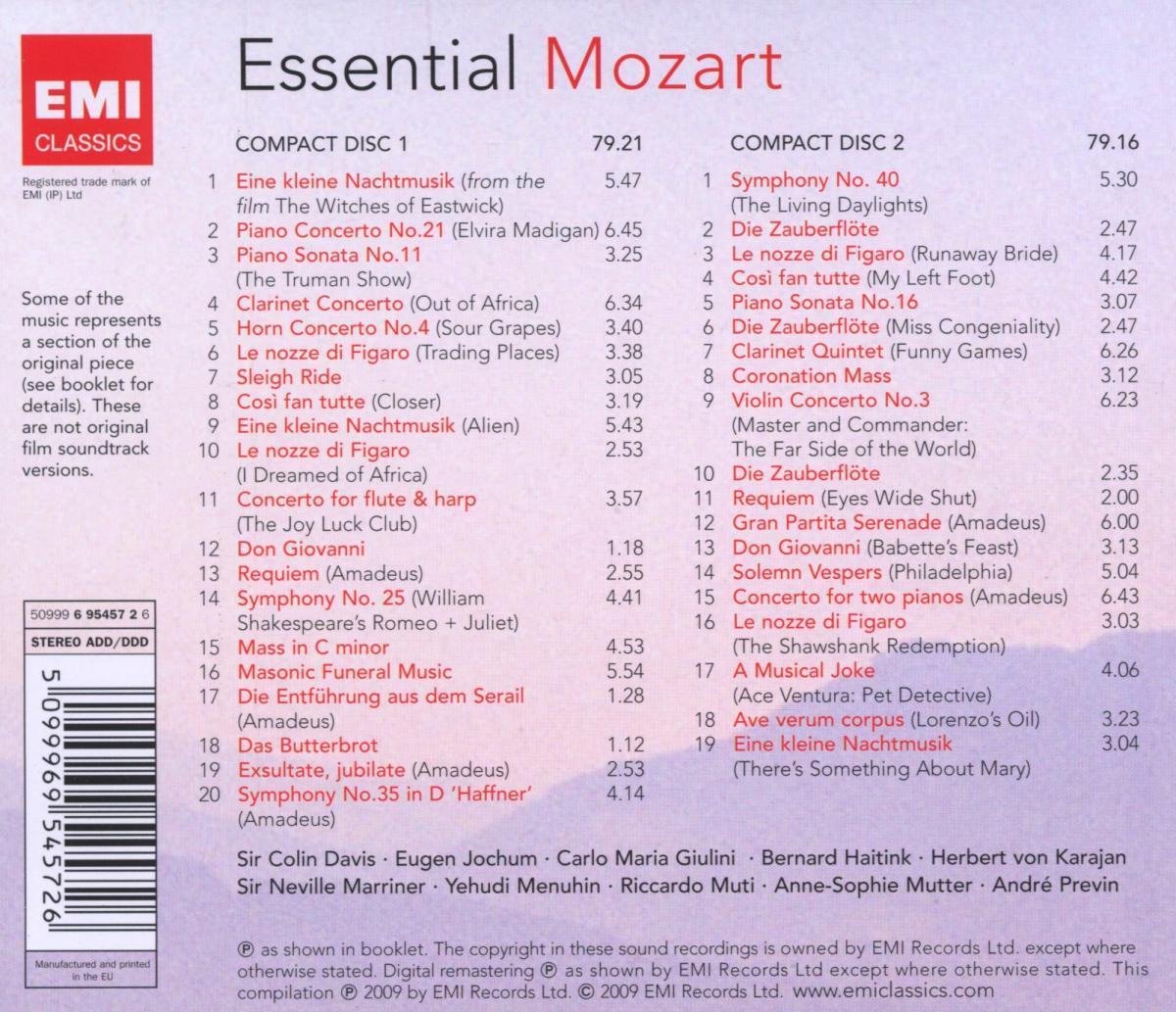 Essential Mozart, various artists | CD (album) | Muziek | bol