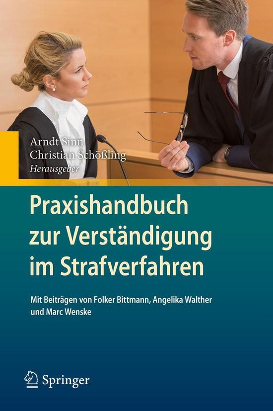 Praxishandbuch zur Verständigung im Strafverfahren (ebook ...
