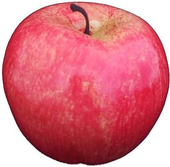 Namaak rood gele appel - kunststof Jonagold appel - decoratie appel ...