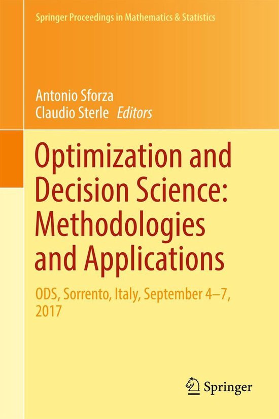 Springer Proceedings In Mathematics And Statistics 217 Optimization And Decision Bol