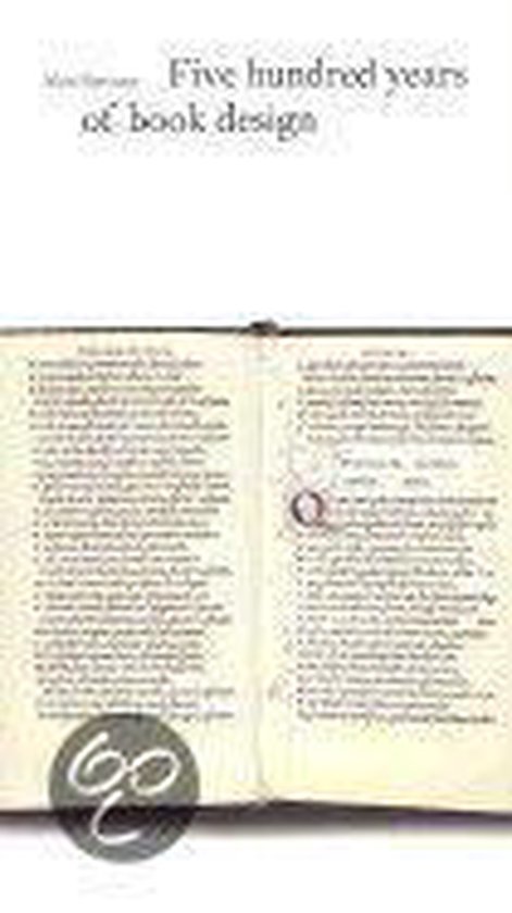 Five Hundred Years of Book Design | 9780300090581 | Alan Bartram ...