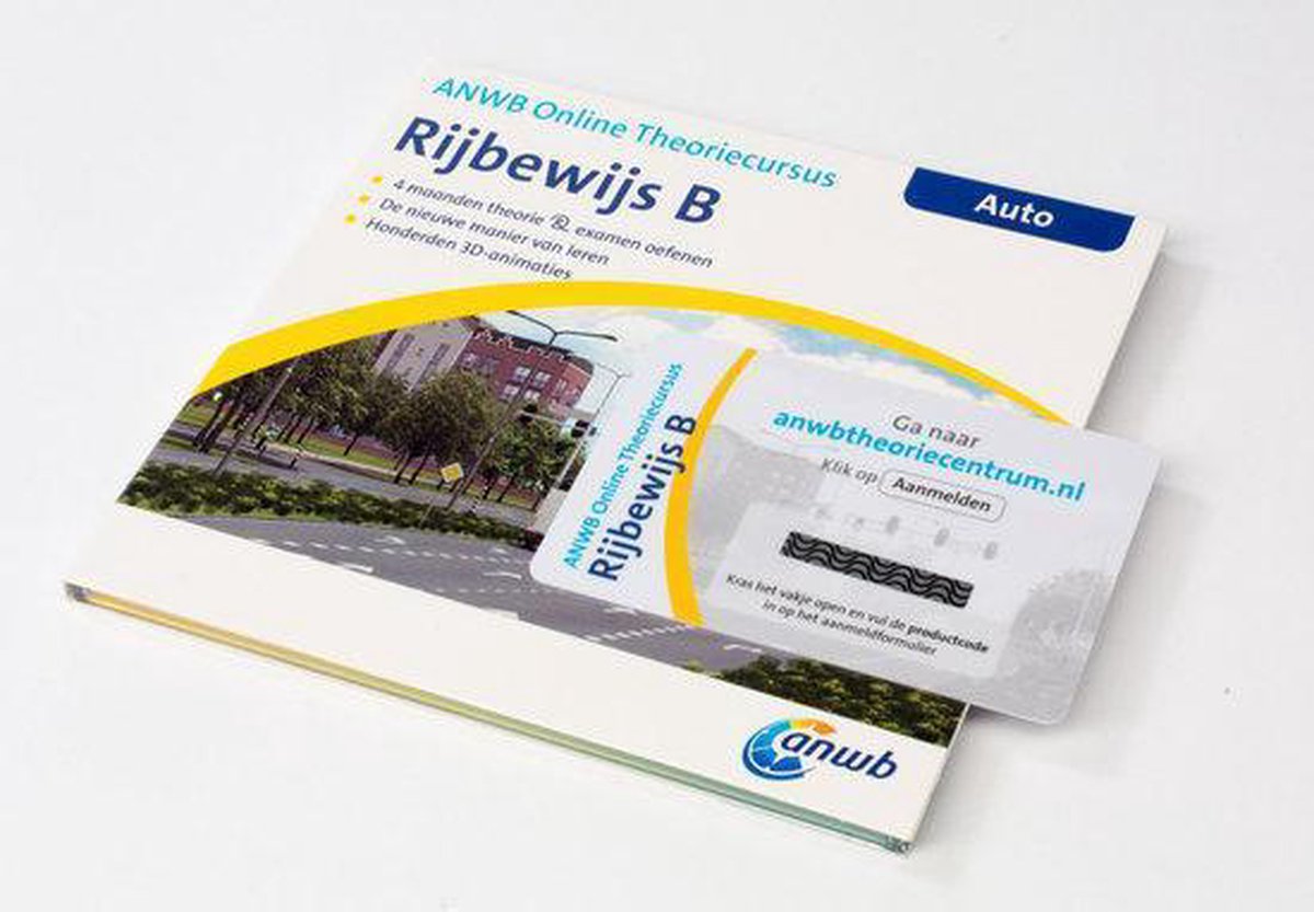 ANWB rijopleiding - Onlinecursus rijbewijs B | 9789018038410 | Boeken | bol
