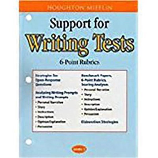 Houghton Mifflin English: Support for Writing Test 6 Point Scoring ...