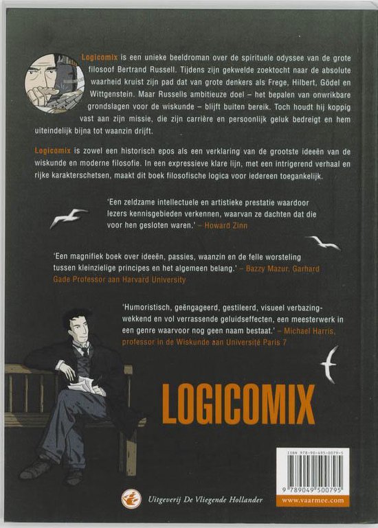 Logicomix, Alecos Papadatos Christos Papadimitriou Matt Schifferstein | 9789049500795... | bol