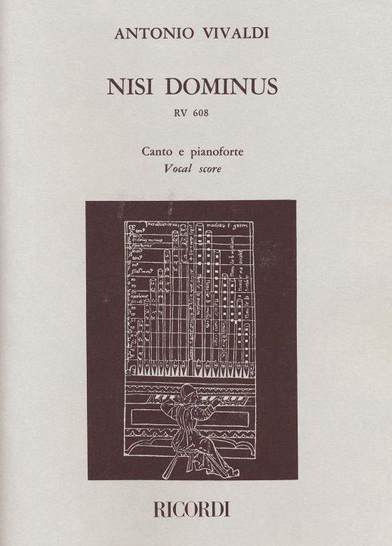 Nisi Dominus (Psalm 126) (RV 608), Antonio Vivaldi | 9790041316789 ...
