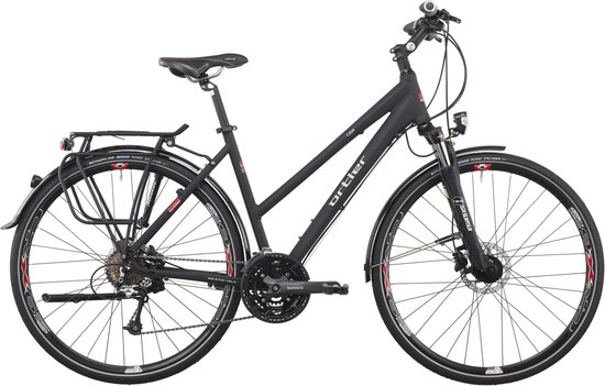 Ortler Chur toerfiets dames zwart Framemaat 48 cm | bol.com