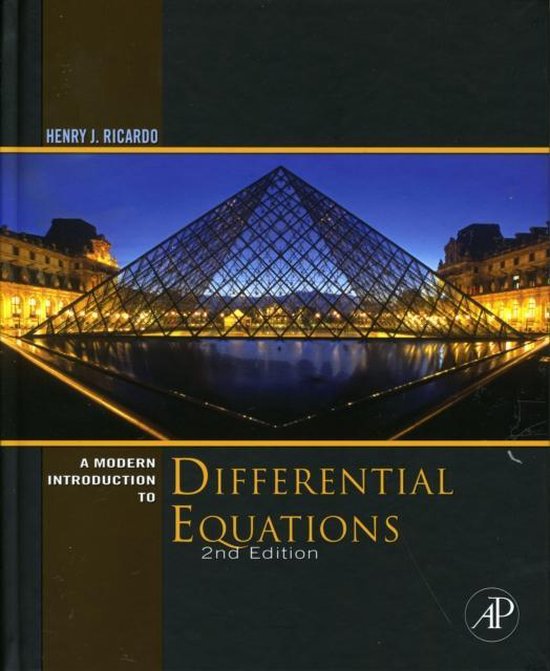 A Modern Introduction to Differential Equations | 9780123747464 | Henry ...
