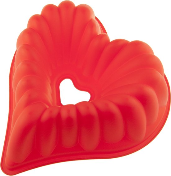 Hart siliconen cake/taart bakvorm | bol.com