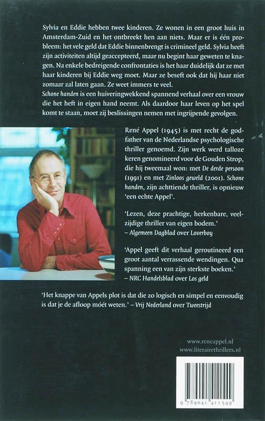 Schone Handen, Rene Appel | 9789041411549 | Boeken | bol
