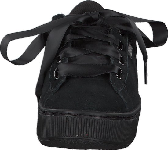 PUMA Vikky Platform Ribbon S Sneakers Dames - Puma Black-Puma Black ...
