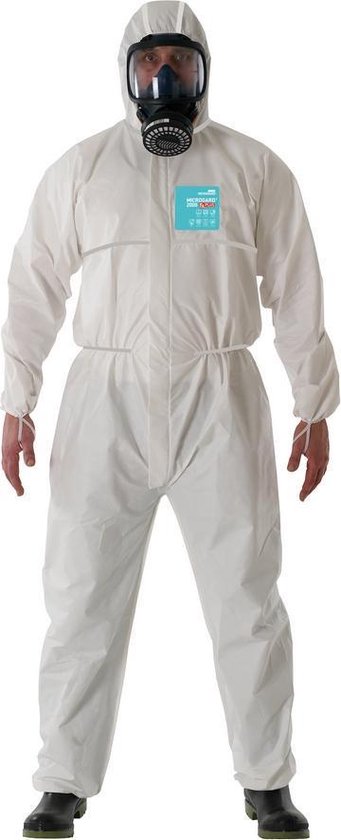 Microgard overall 2000 Ts Plus model 111 wit maat S | bol.com