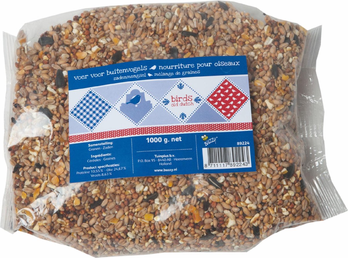 Tuinplus Gemengd Winter Vogelvoer - 1 kg | bol.com