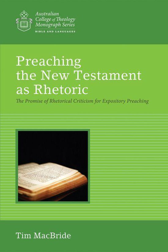 Australian College of Theology Monograph Series - Preaching the New ...