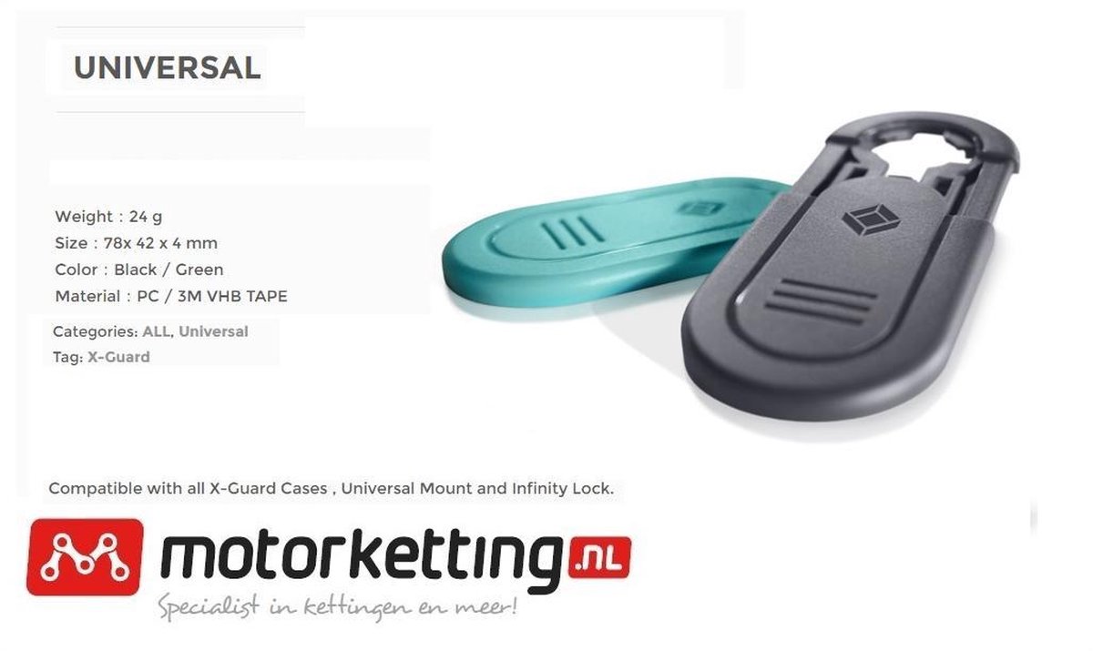 X-Guard Universal Locking | bol.com