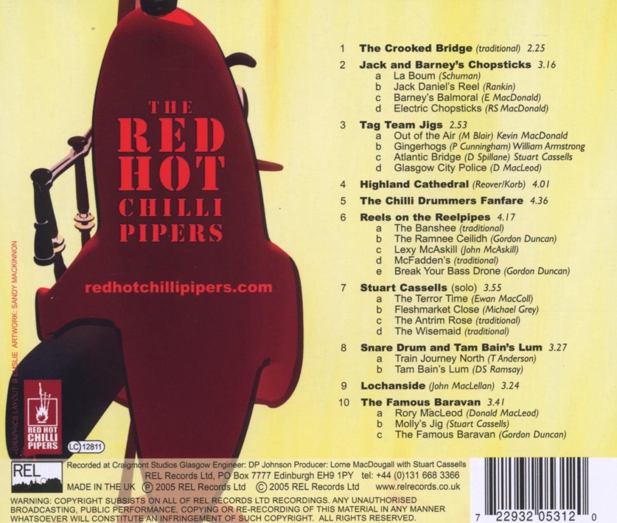 First Album, Red Hot Chili Pipers | CD (album) | Muziek | bol.com