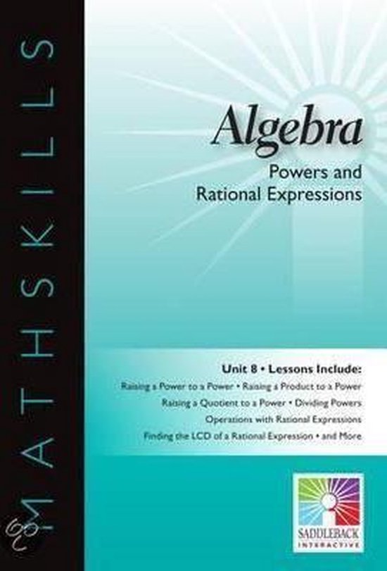 Algebra Unit 8 Interactive Whiteboard: Powers and Rational Expressions ...