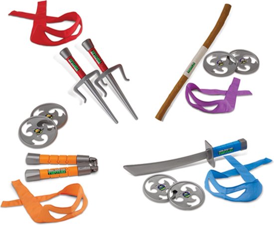 ninja turtle weapons stok 2 word 1 | bol.com