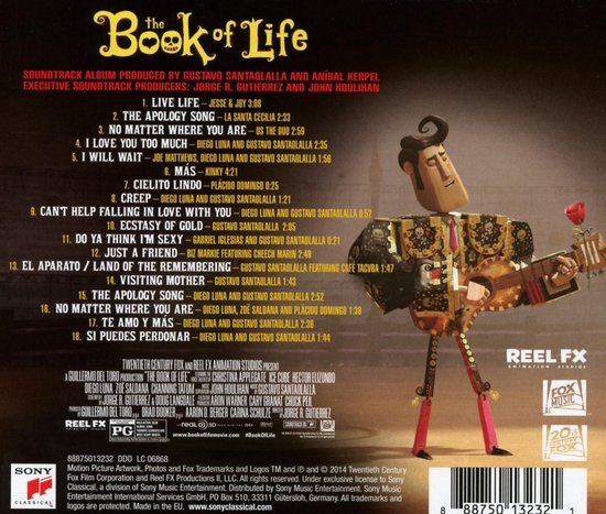 Book of Life [Original Motion Picture Soundtrack], Gustavo Santaolalla ...