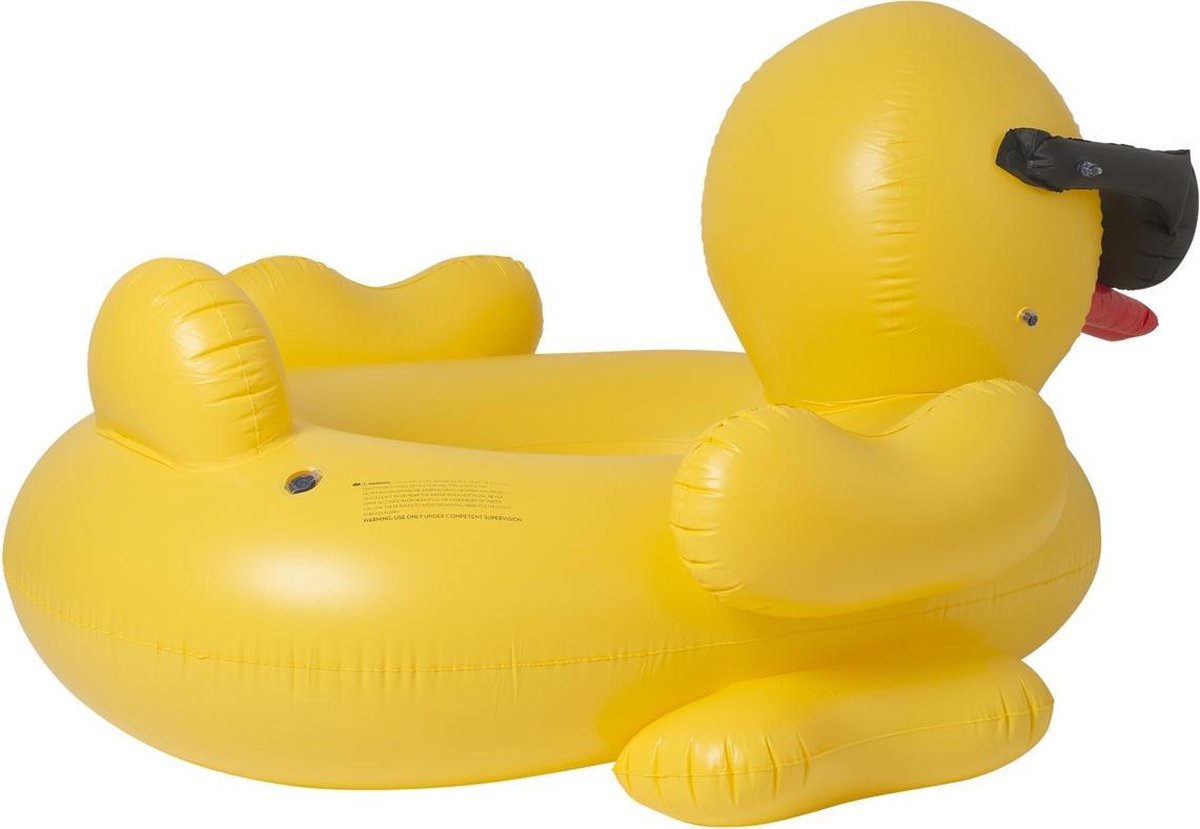 Opblaasbare eend XXL – zwemband – luchtbed – leuk voor op vakantie ...
